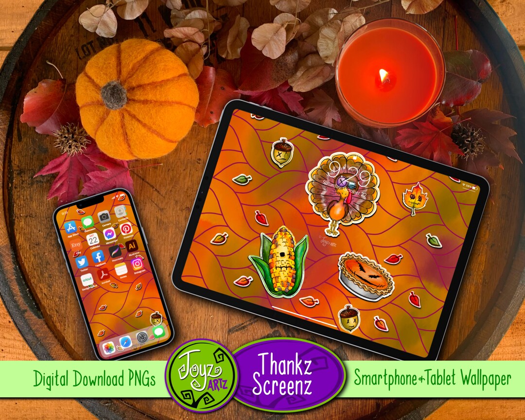 Thankz Screenz Digital Downoad Wallpaper for Smart Devices - Etsy