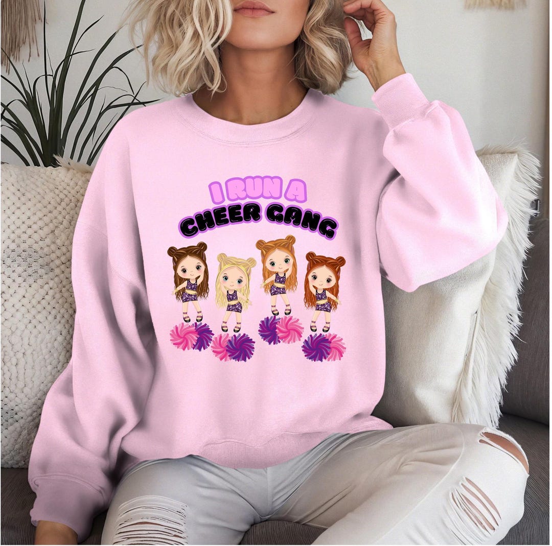 Cheer Gang, Mom Life, Cheer Life, Girl Mom, Cheerleading Sweatshirt ...