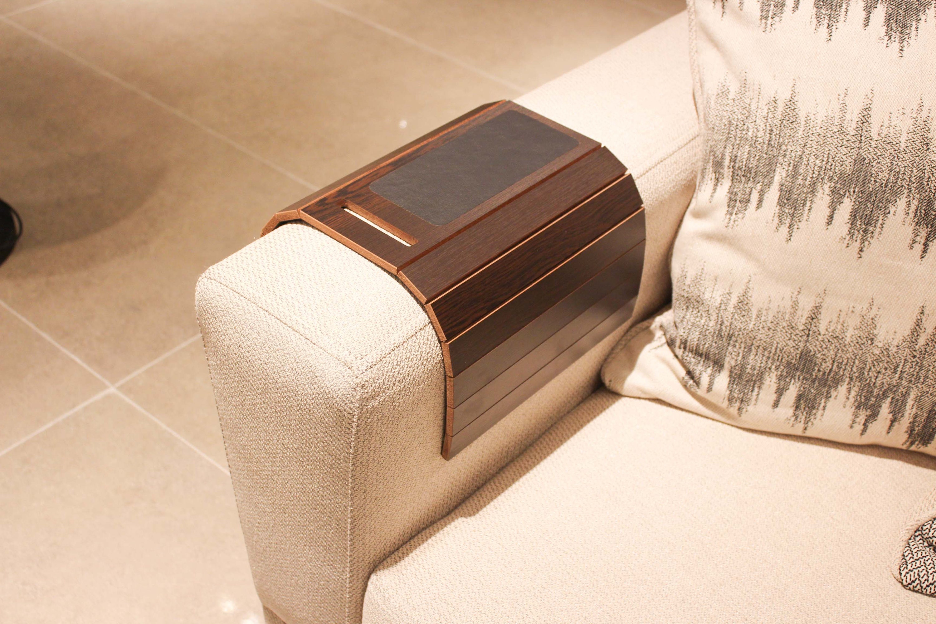 Sofa Arm Tray Couch Arm Table Sofa Arm Phone Holder Cup - Etsy