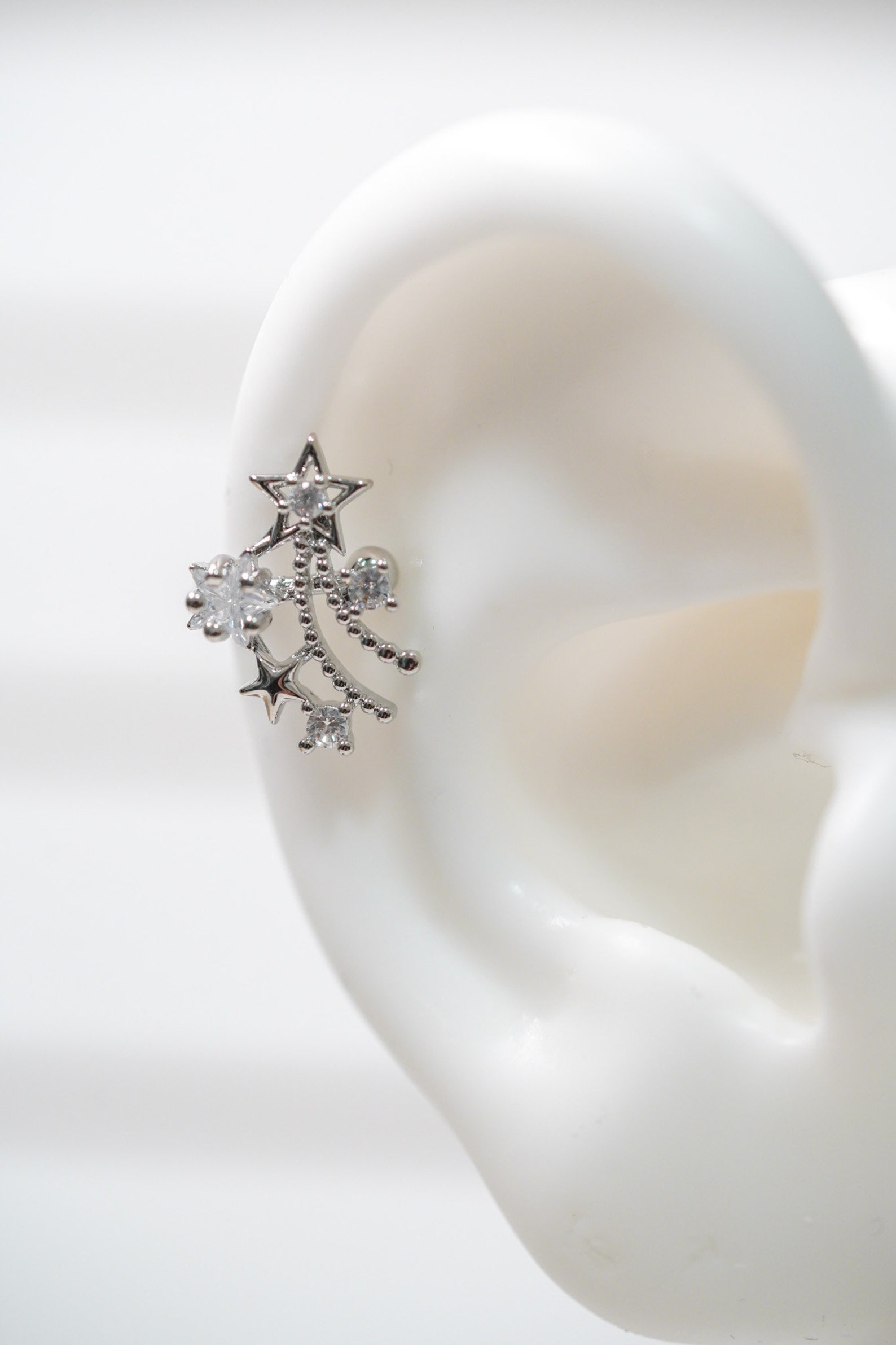 Star Ear Cuff Ear Cuff No Piercing Gold Ear Cuff Star - Etsy