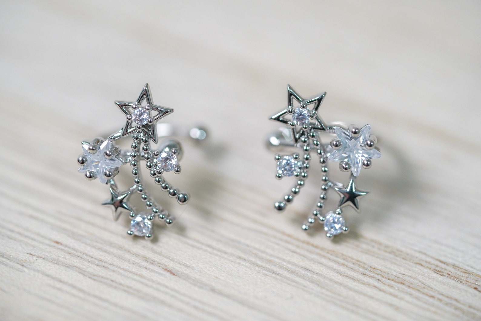 Star Ear Cuff Ear Cuff No Piercing Gold Ear Cuff Star - Etsy