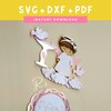 First Communion Cake Topper Svg Holy Communion Cut File SVG DXF PDF ...