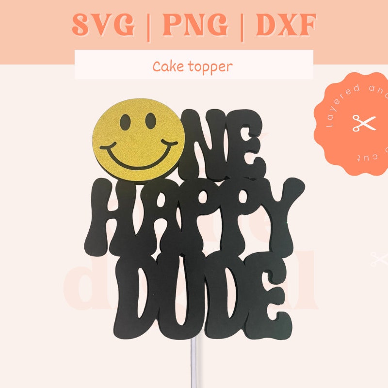 One Happy Dude Birthday - Etsy