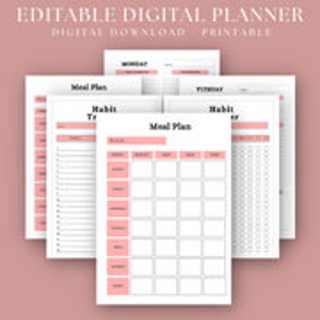 Daily Schedule Planner, Daily Schedule Template, Day Schedule Template ...