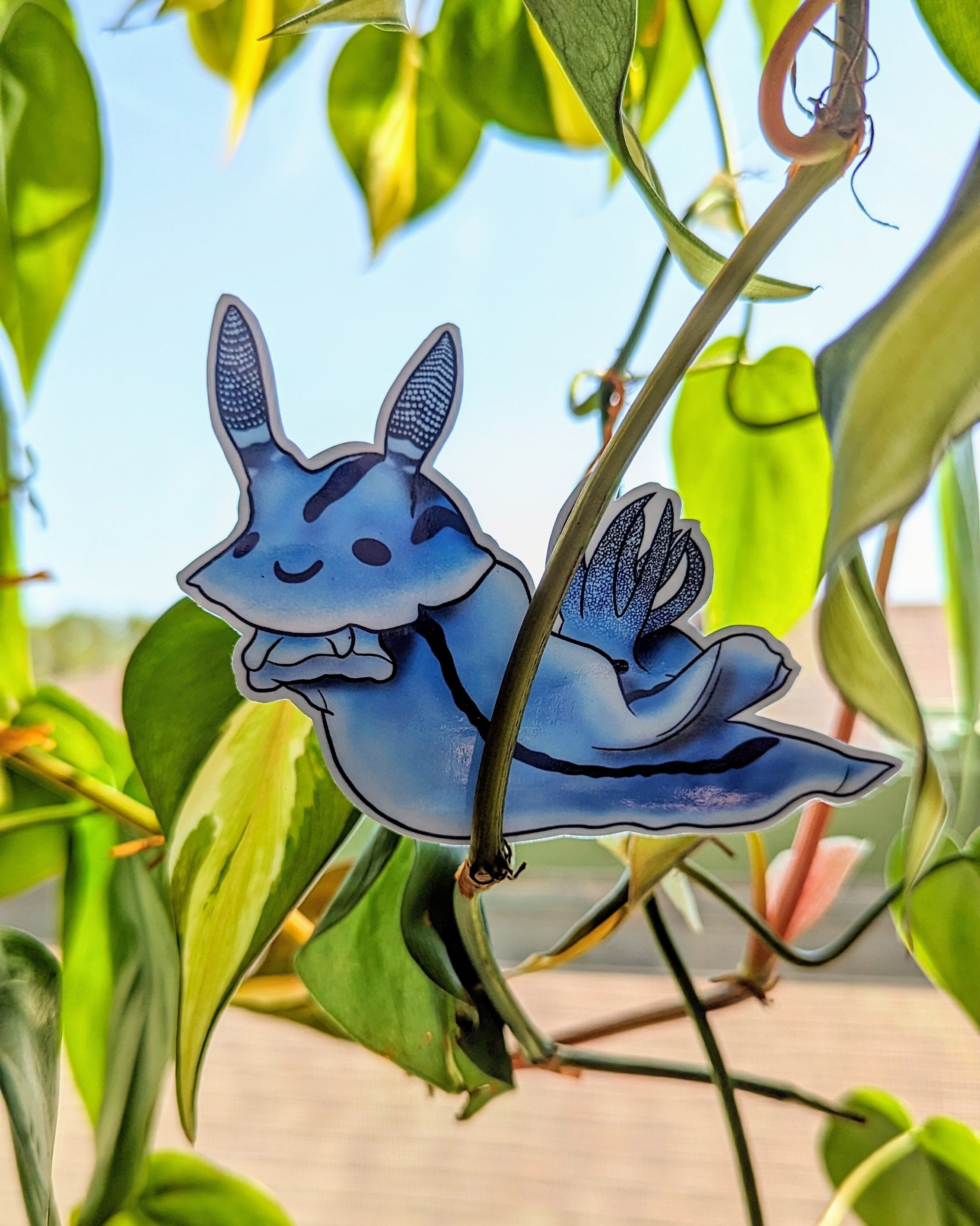 Smiley Sea Slug Sticker - Etsy