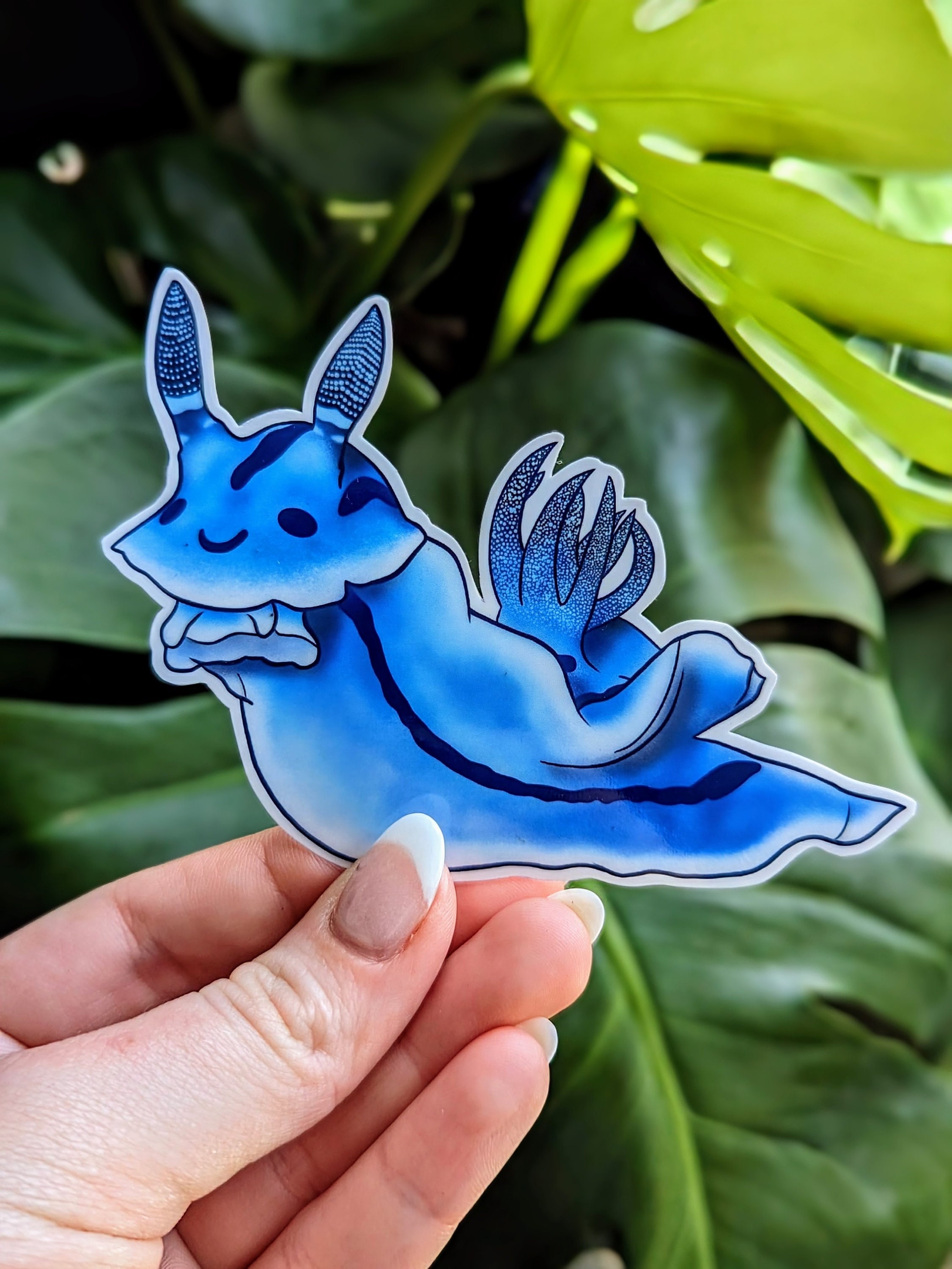 Smiley Sea Slug Sticker - Etsy