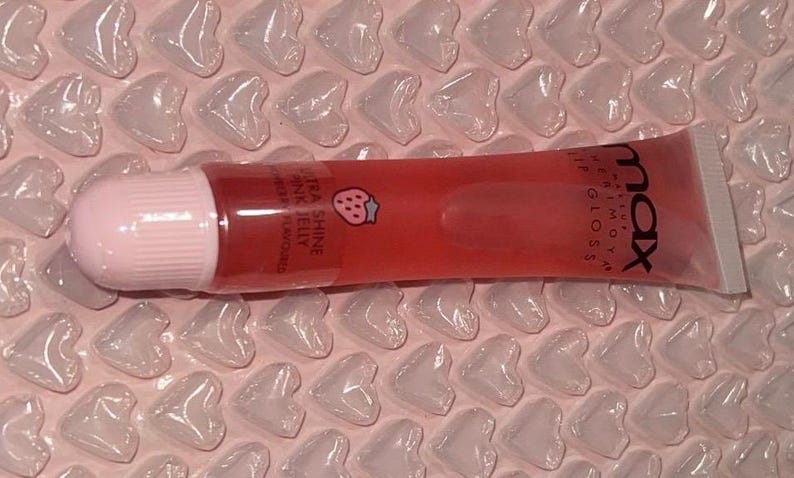 Strawberry Lip Gloss - Etsy