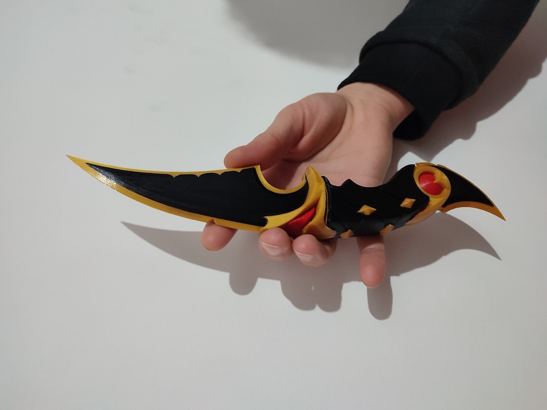 Valorant Ruin Dagger Knife/ 3D Printed / Valorant Game Cosplay - Etsy ...
