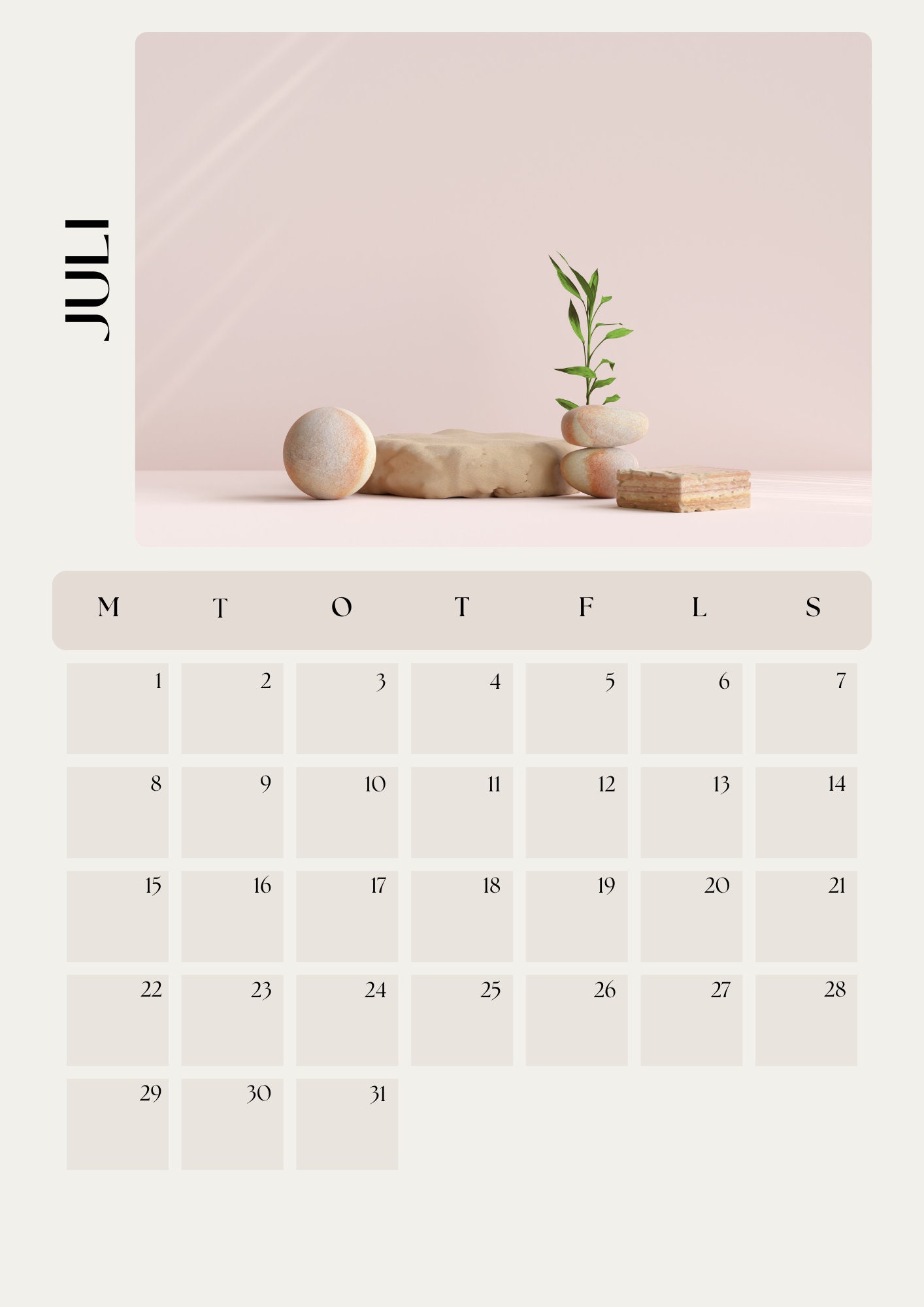 Danish Customizable 2024 Photo Calendar, Personalized Christmas Present ...