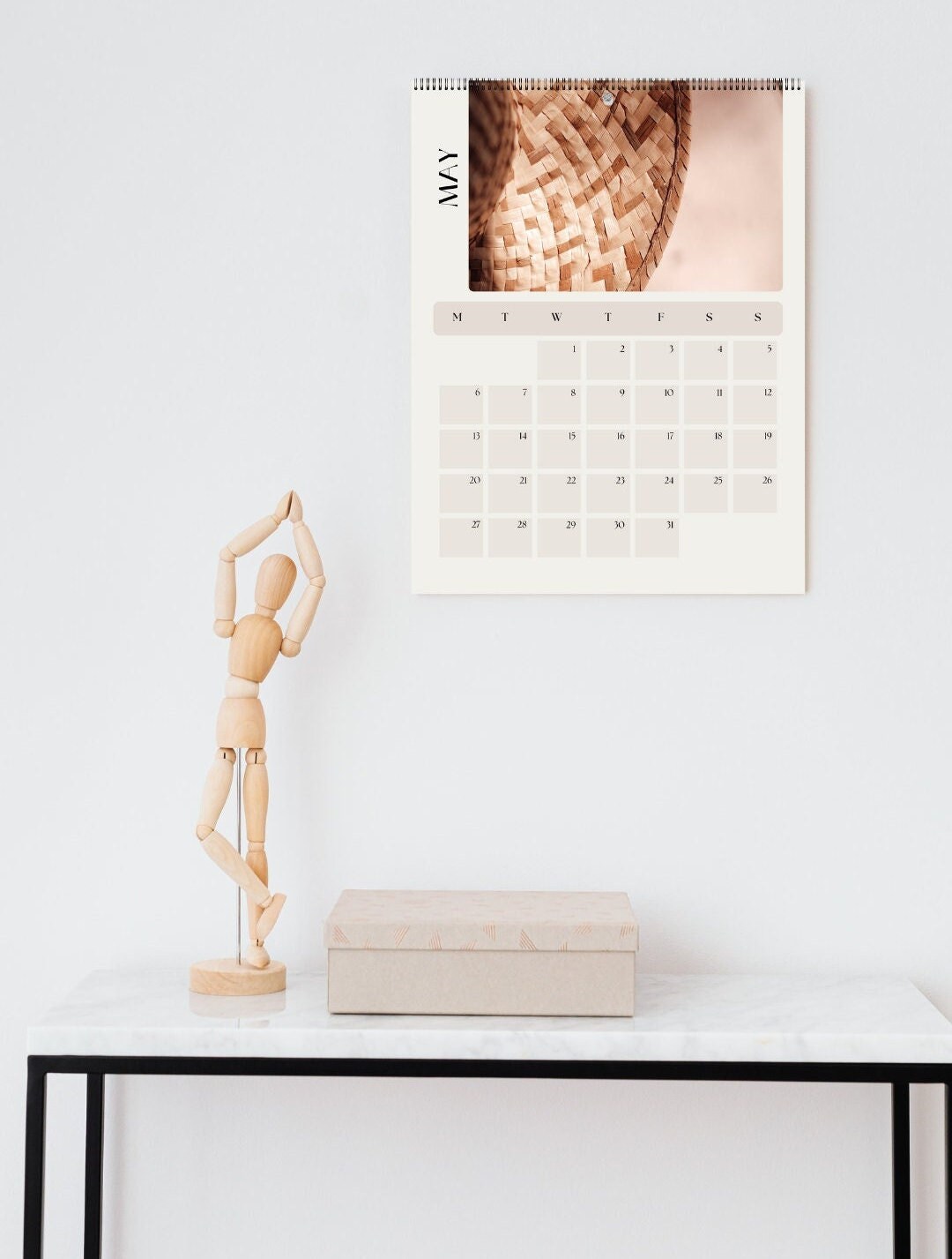 Customizable 2024 Photo Calendar, Personalized Christmas Gift, Wall ...