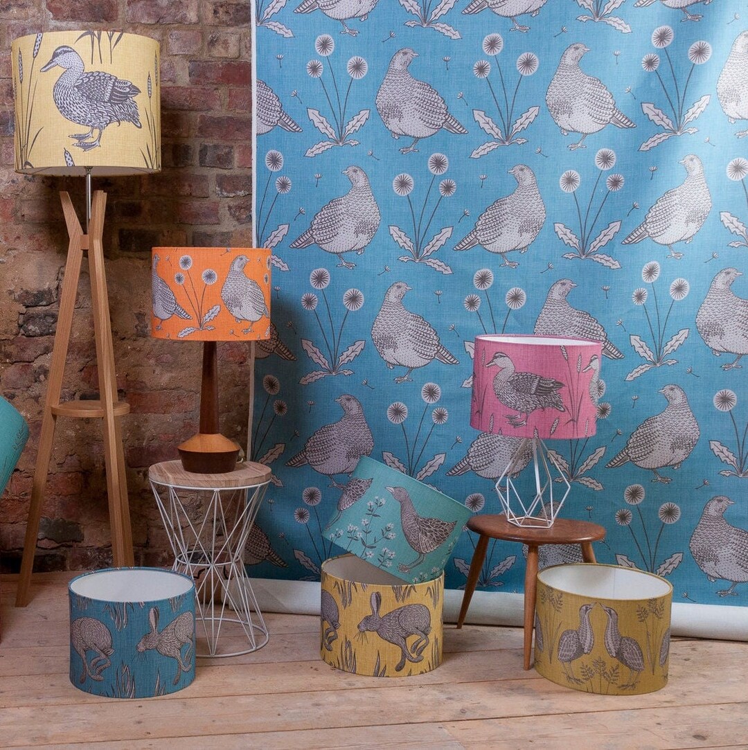 Partridge Fabric - Etsy UK