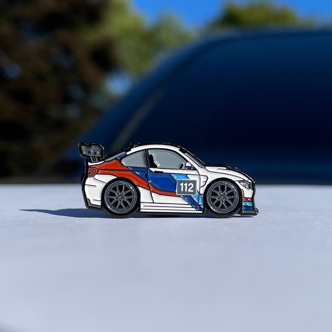 2018 BMW M3 GT4 Enamel Pin - Etsy