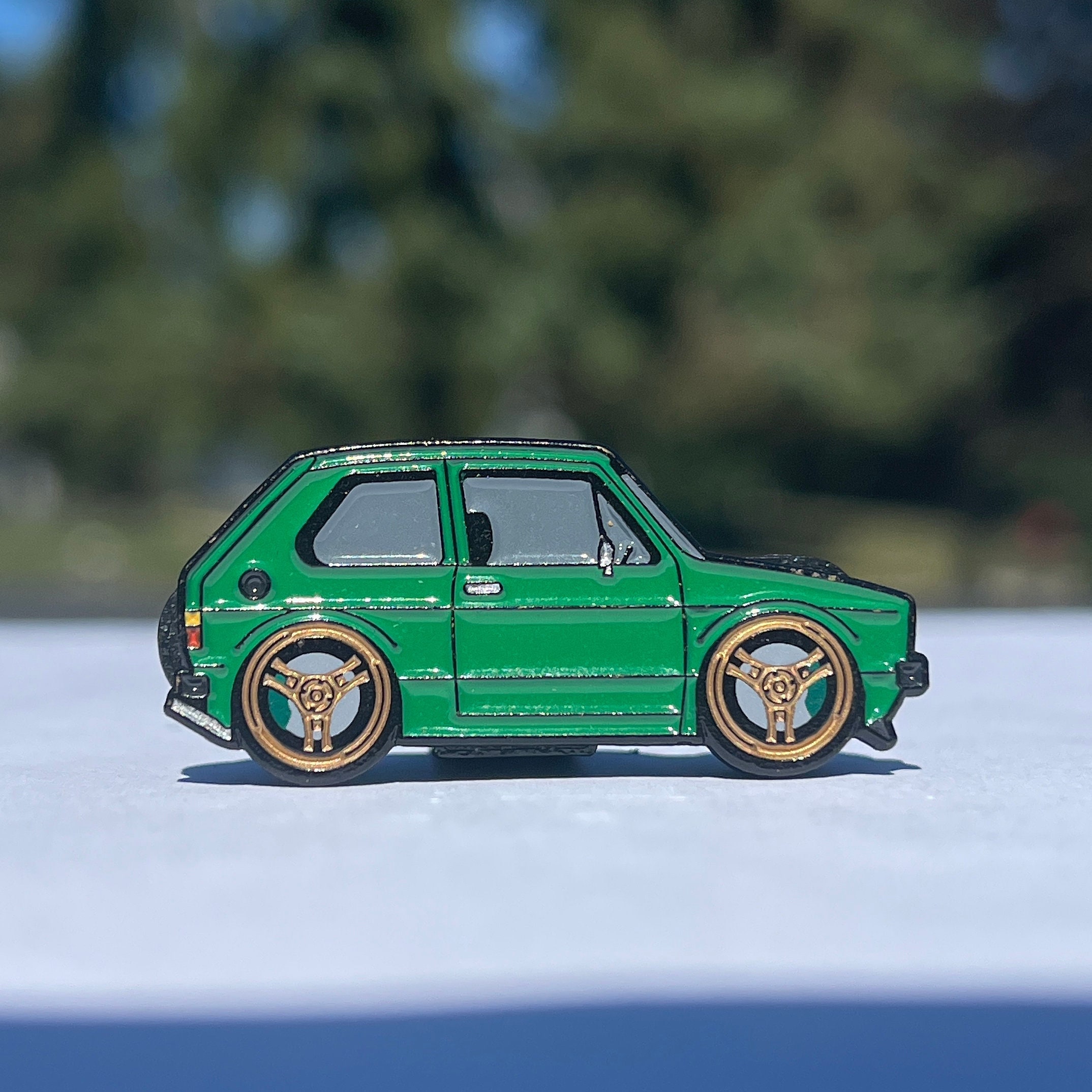 Volkswagen Golf MK1 Enamel Pin - Etsy