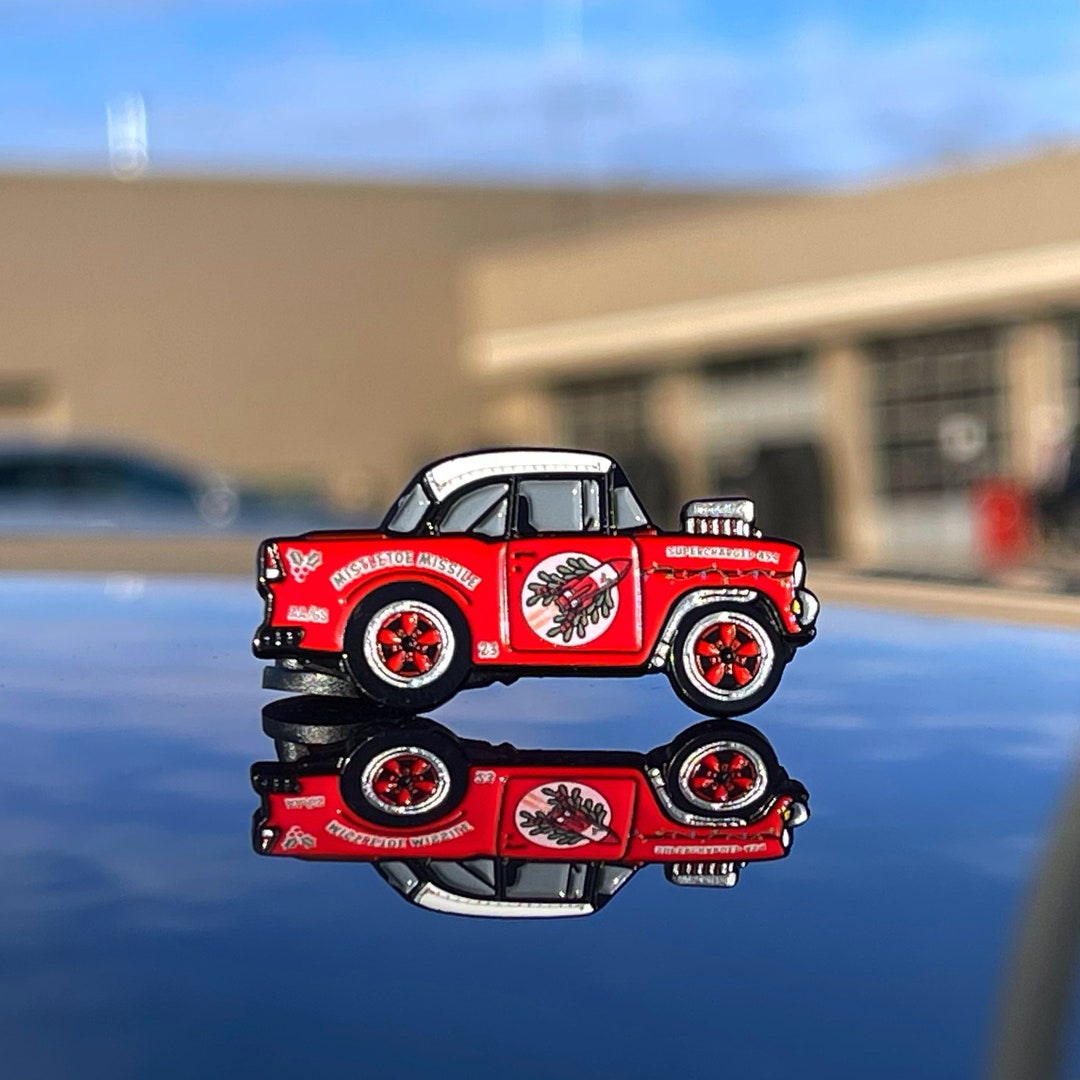 1955 Chevrolet Bel Air Gasser Enamel Pin - Etsy