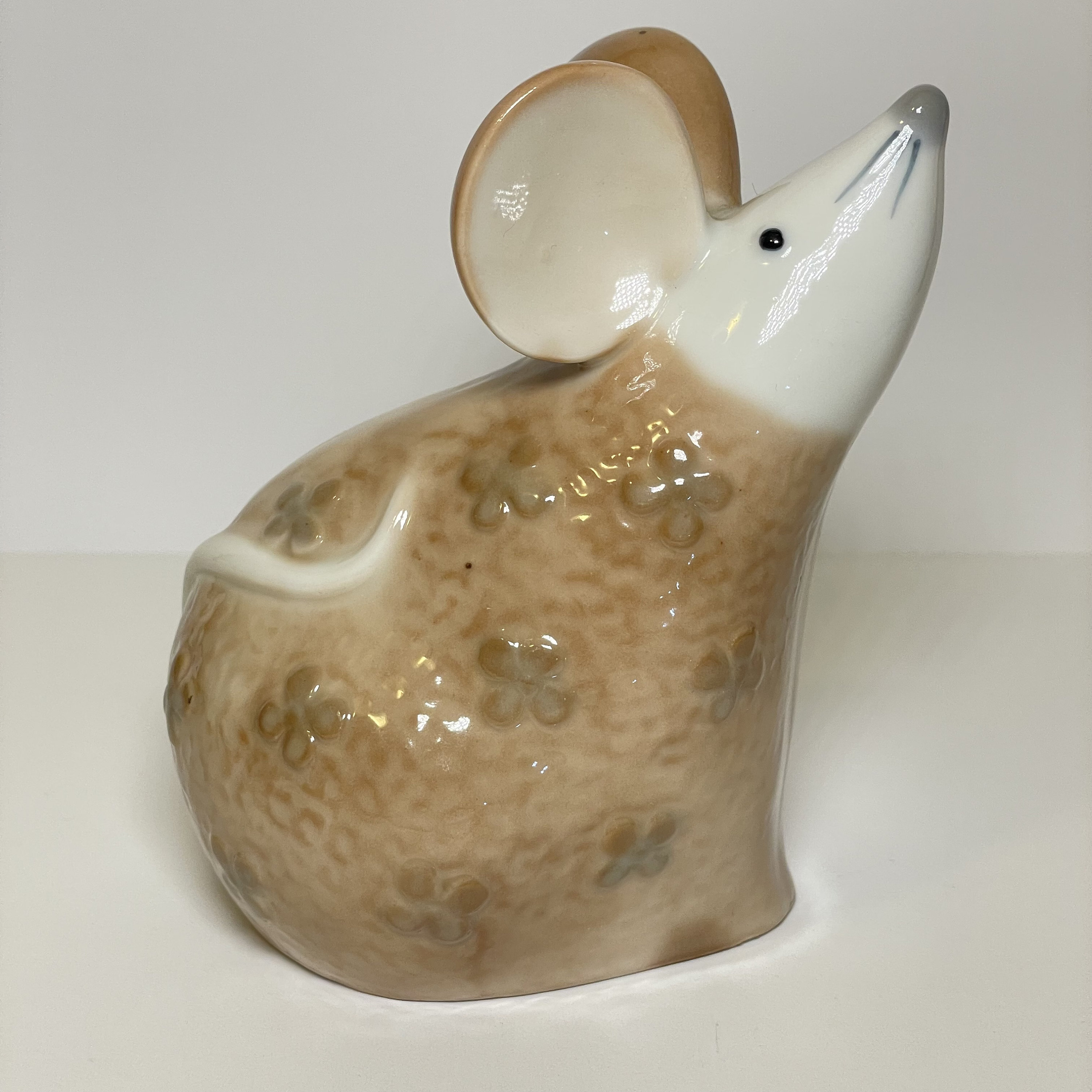 Vintage Ceramic Chubby Mouse Figurine Made in Japan - Etsy