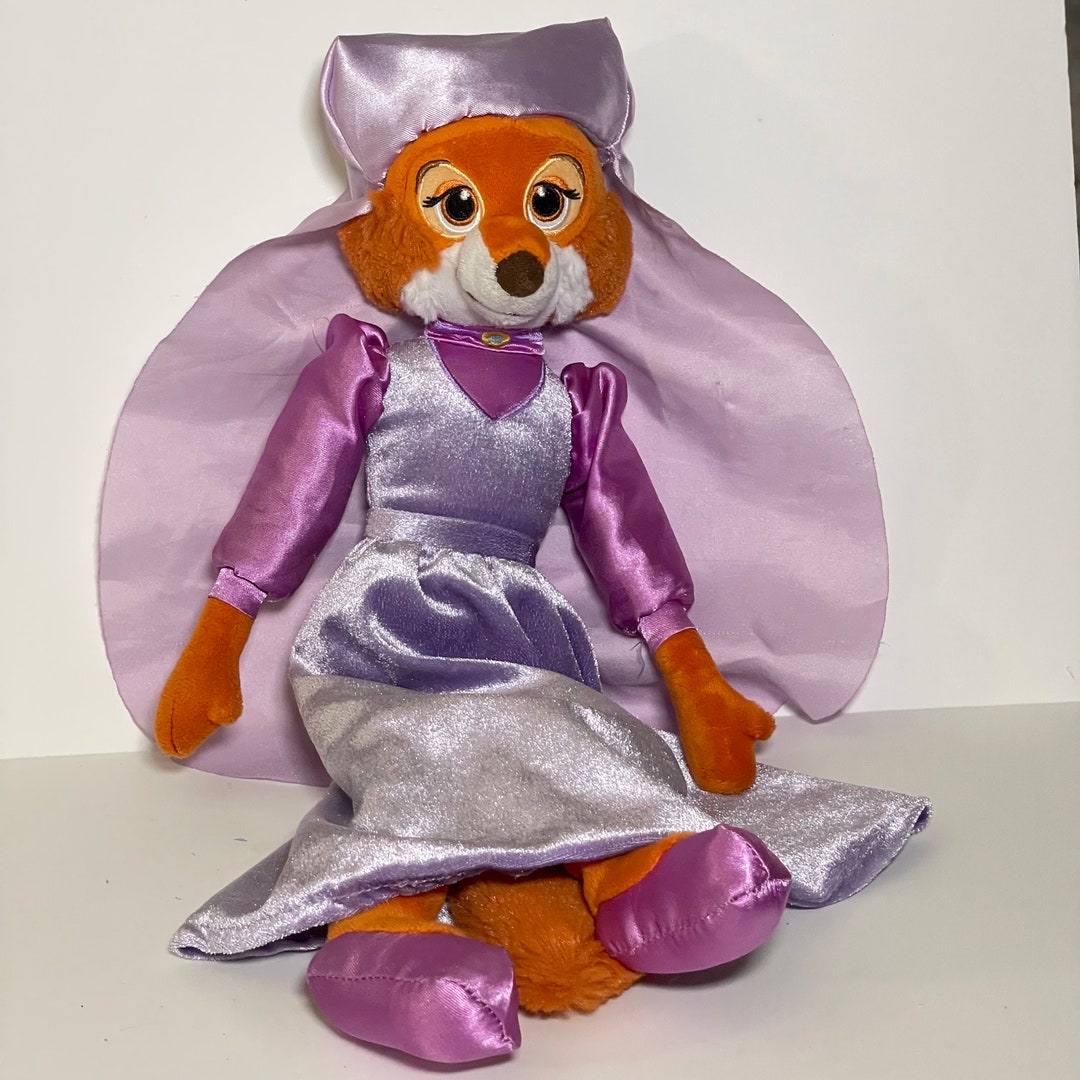 Disney Store Robin Hood Maid Marian Stuffed 18 Plush Doll Fox - Etsy
