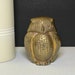 Vintage Brass Owl Figurine Sculpture India Art - Etsy