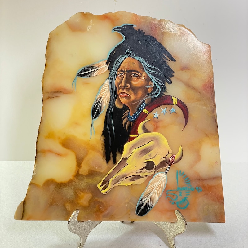 Painted Rocks Native American - Etsy