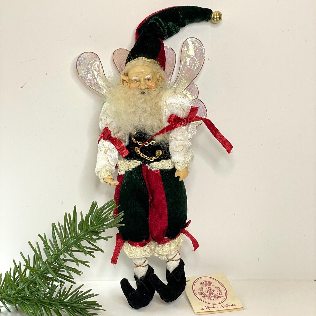 Mark Roberts Holiday Fairies Collection Handcrafted Fairy Ornament - Etsy