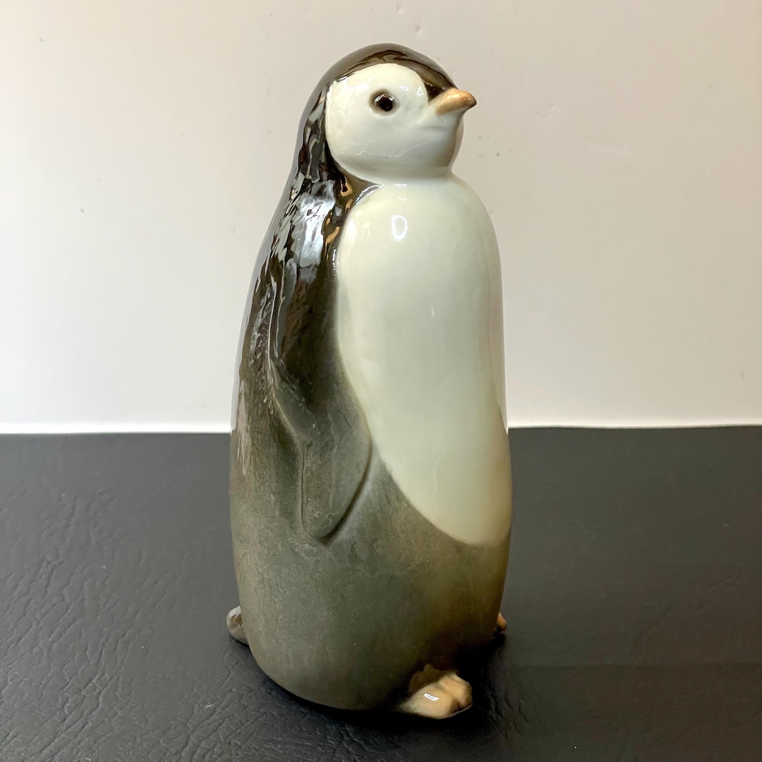 Vintage Lomonosov Russian Porcelain Penguin Figurine - Etsy
