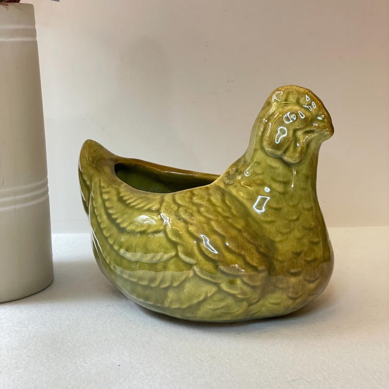 Chicken Planter Pot - Etsy