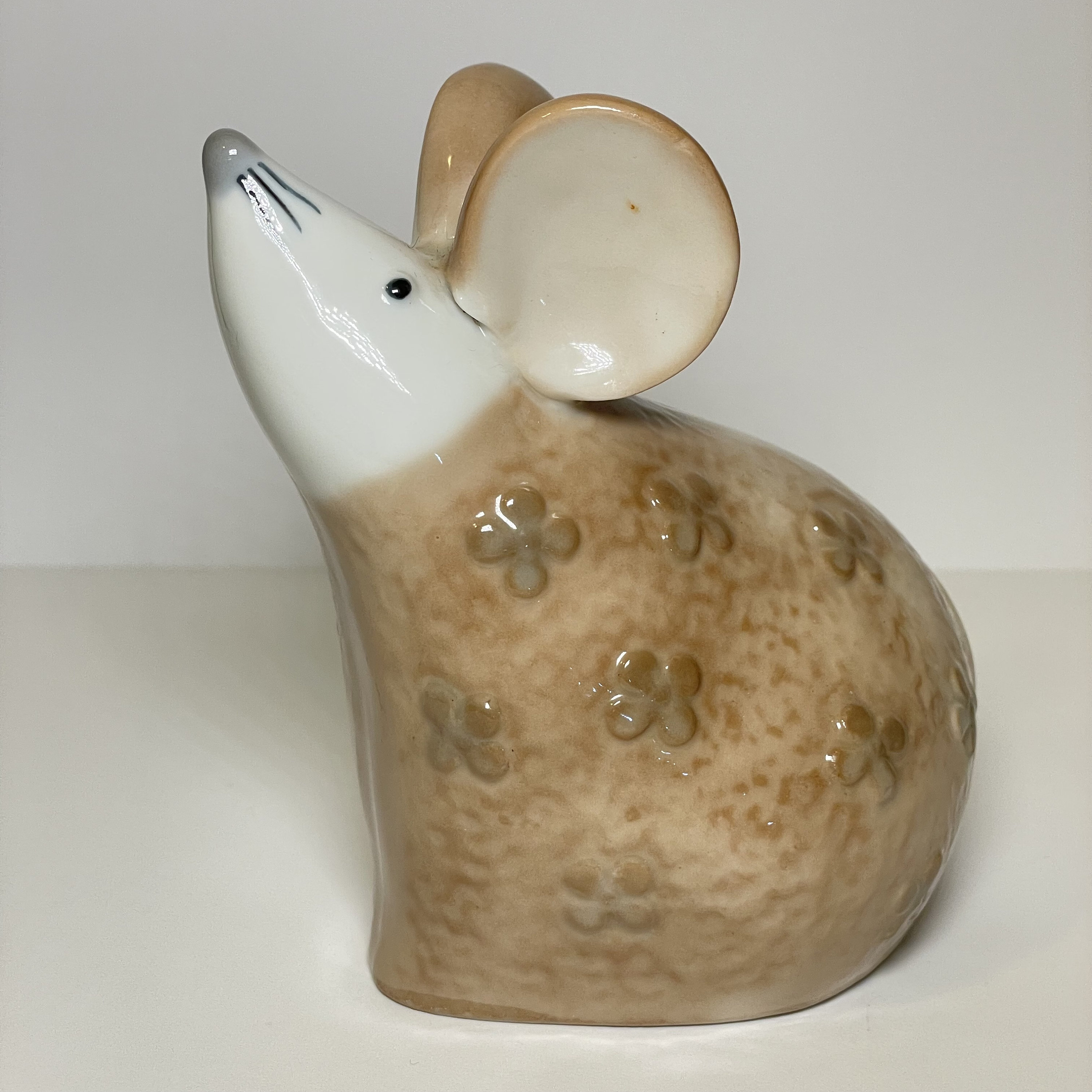 Vintage Ceramic Chubby Mouse Figurine Made in Japan - Etsy