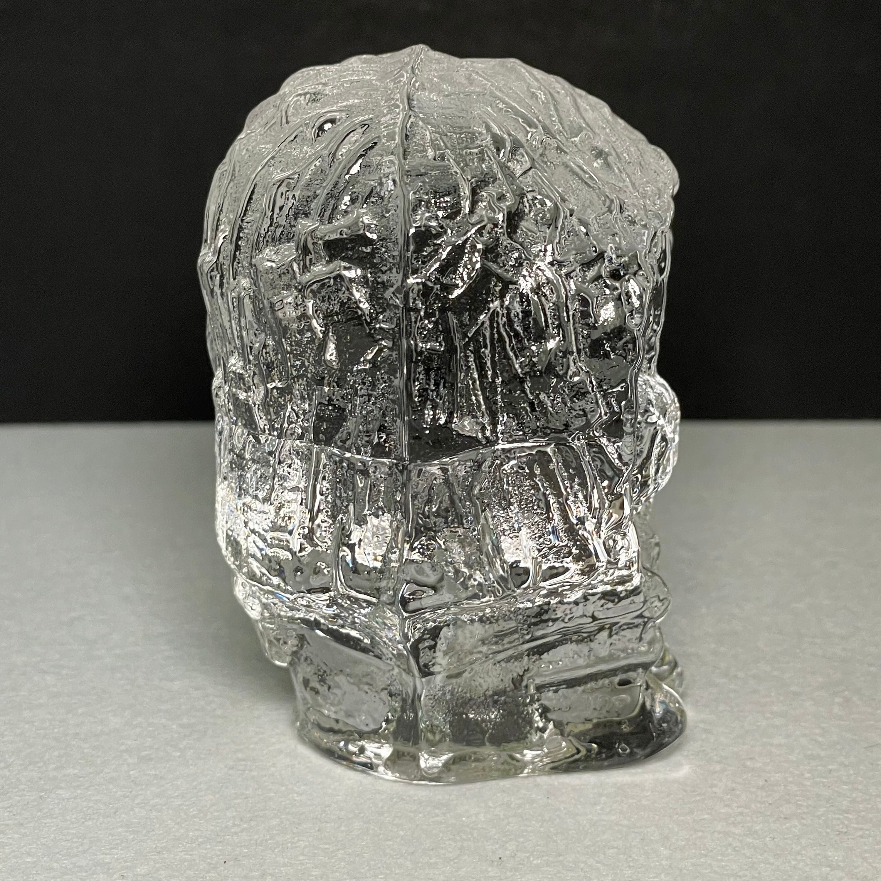 Pukeberg Clear Glass Troll Paperweight Mid Century Scandinavian - Etsy