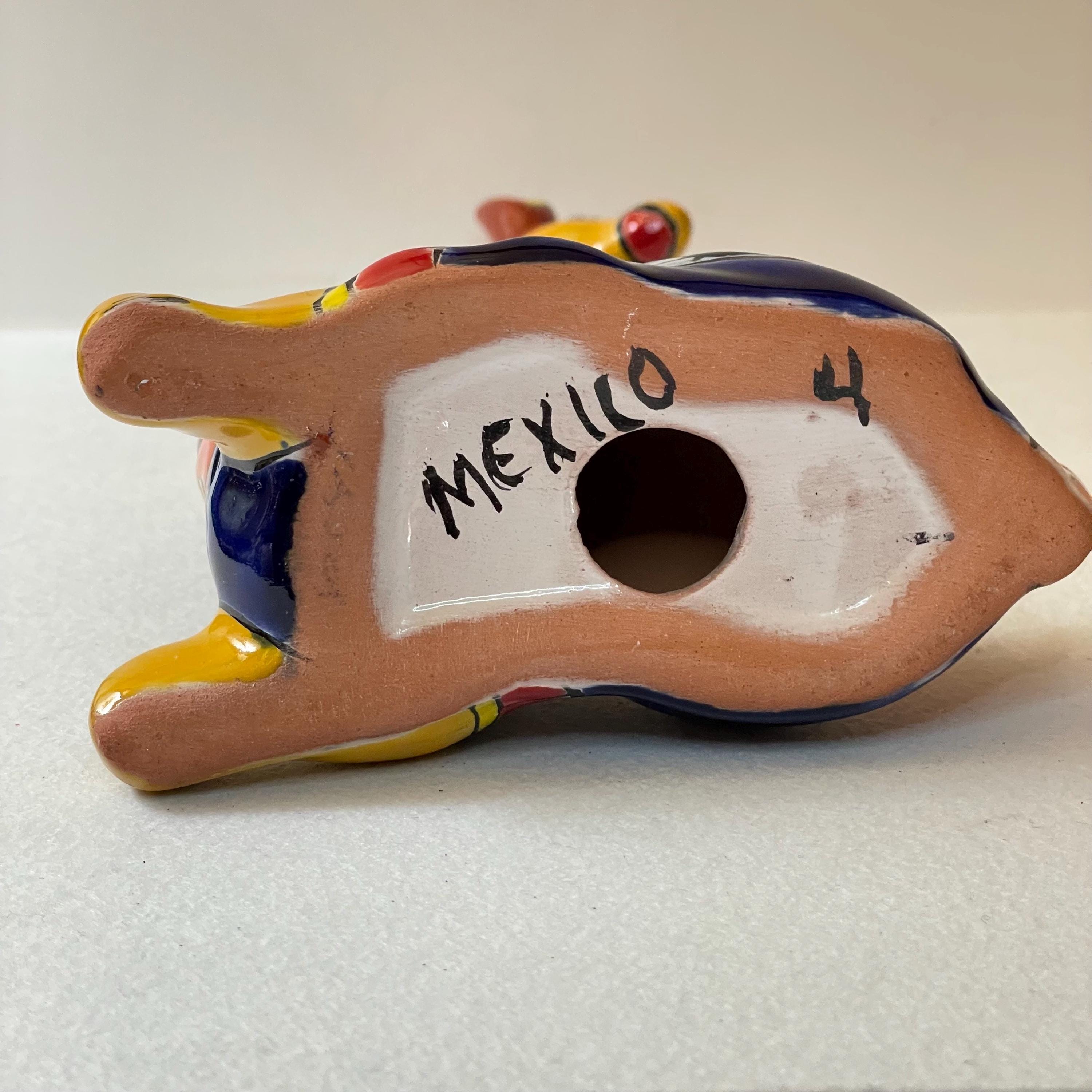 Talavera Mexican Folk Art Pottery Giraffe Figurine Colorful - Etsy