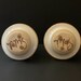 Vintage Mahon Made Stoneware Signed MMS Pair of Candle Holders Studio ...
