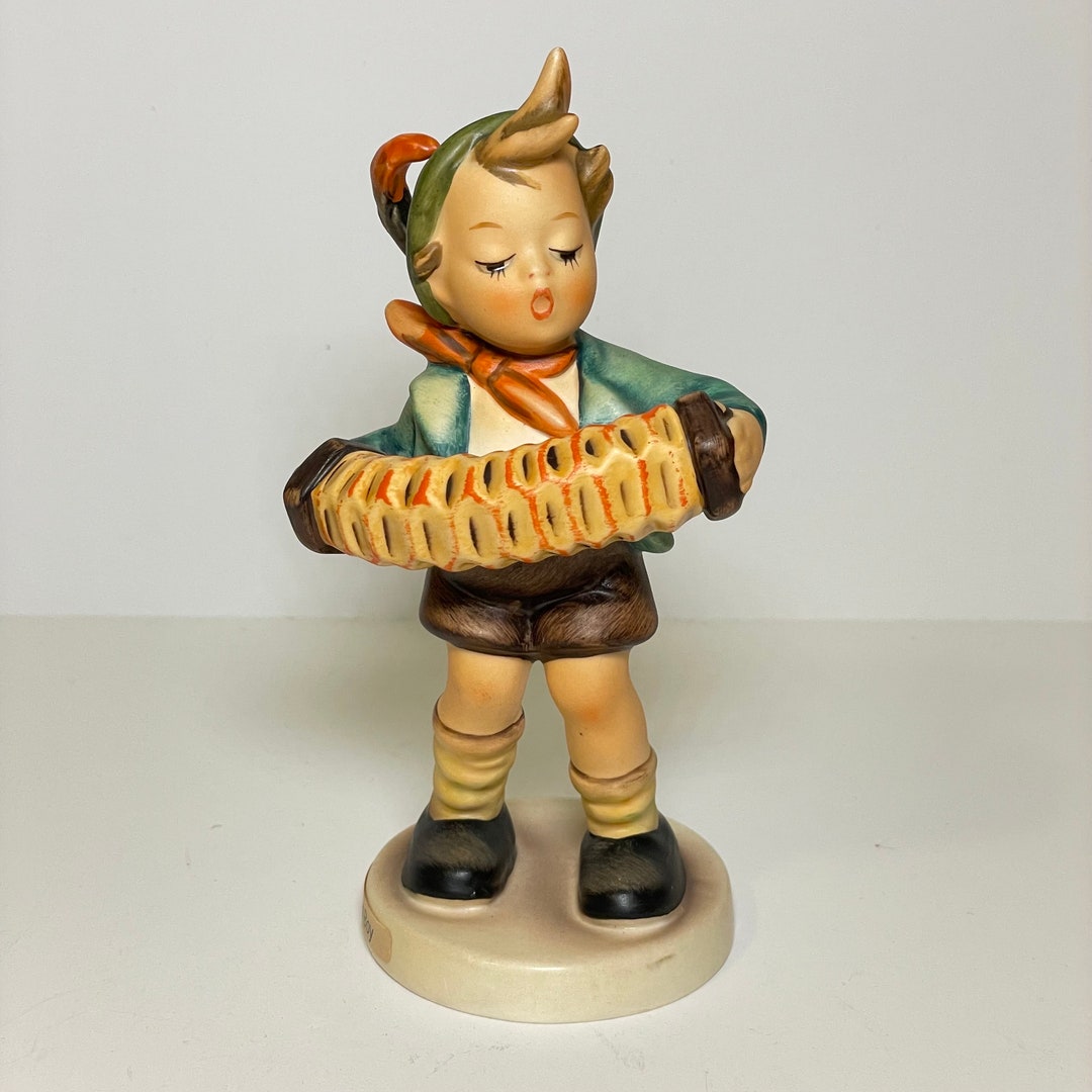Hummel Goebel Figurine #185 Accordion Boy W Germany - Etsy