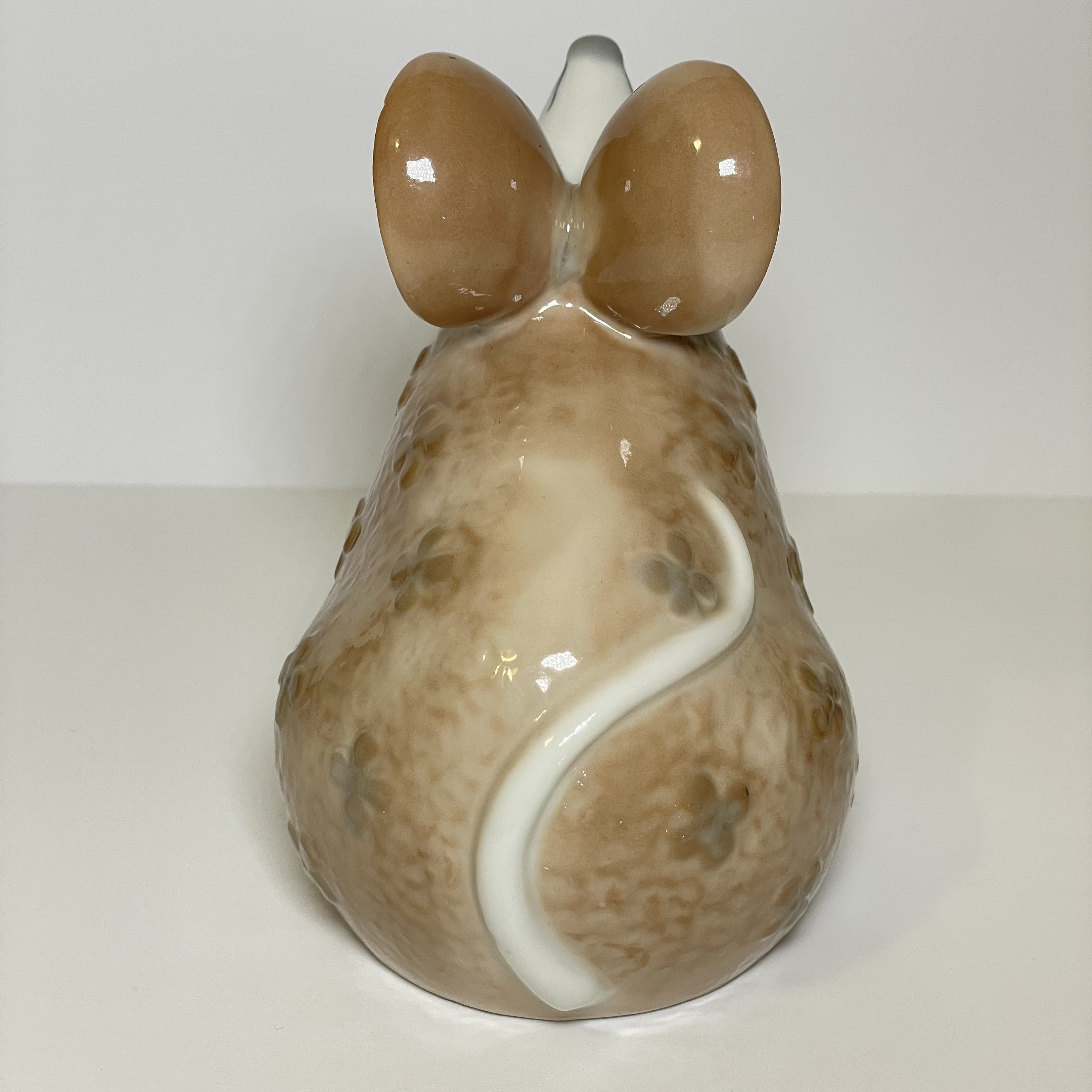 Vintage Ceramic Chubby Mouse Figurine Made in Japan - Etsy