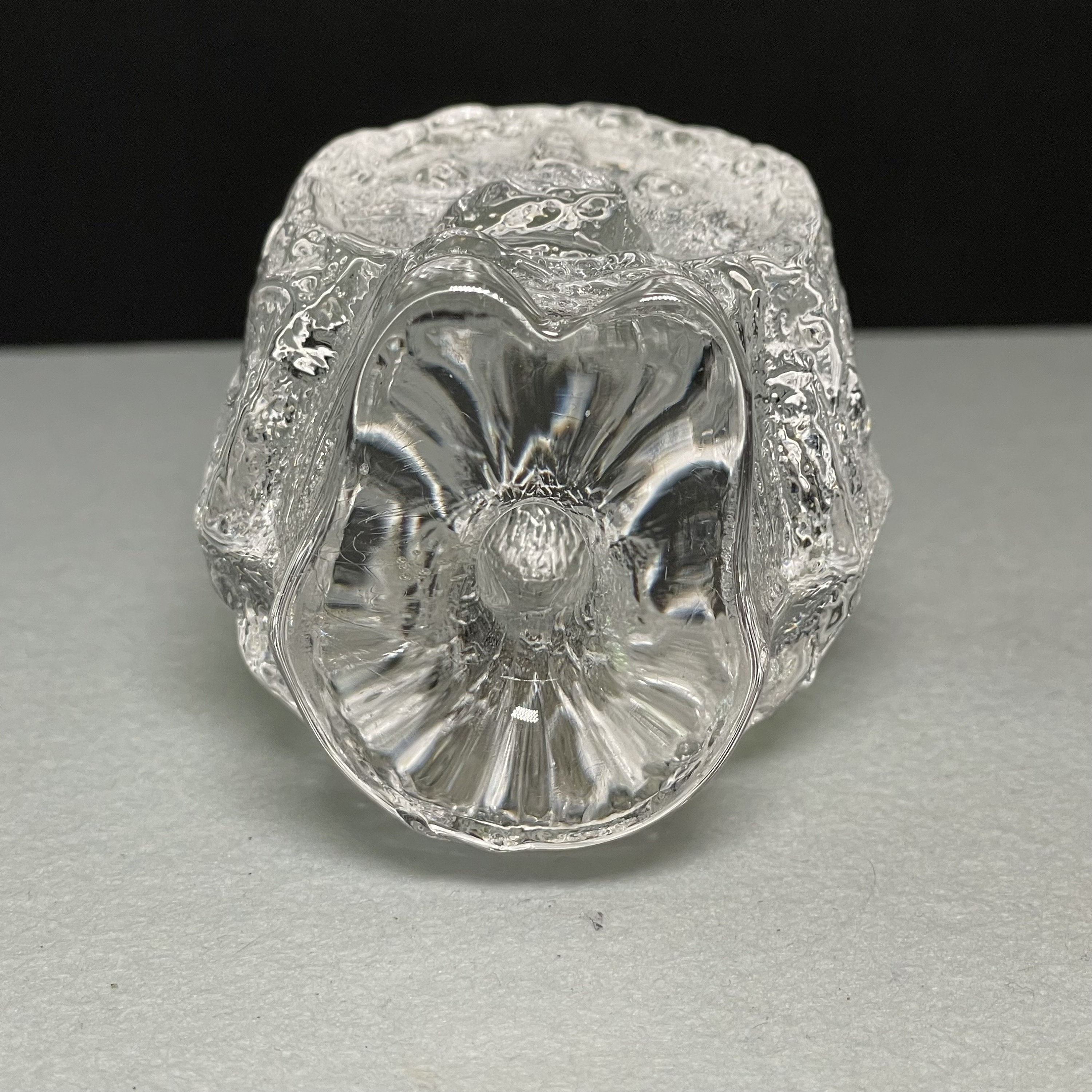 Pukeberg Clear Glass Troll Paperweight Mid Century Scandinavian - Etsy