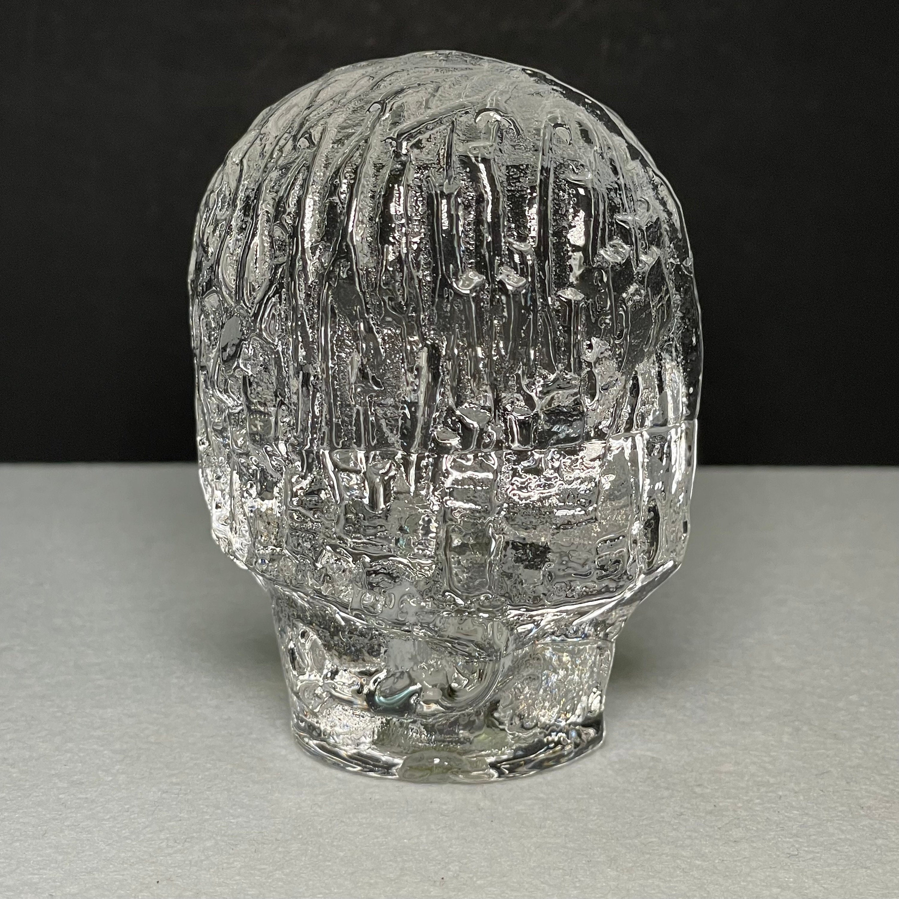 Pukeberg Clear Glass Troll Paperweight Mid Century Scandinavian - Etsy