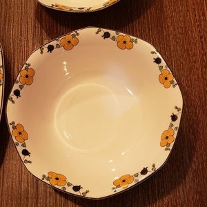 RARE Vintage 1920's Homer Laughlin Flower Pattern Dinnerware made 1926 ...