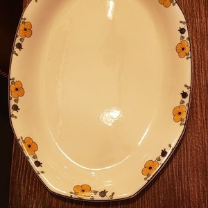 RARE Vintage 1920's Homer Laughlin Flower Pattern Dinnerware made 1926 ...