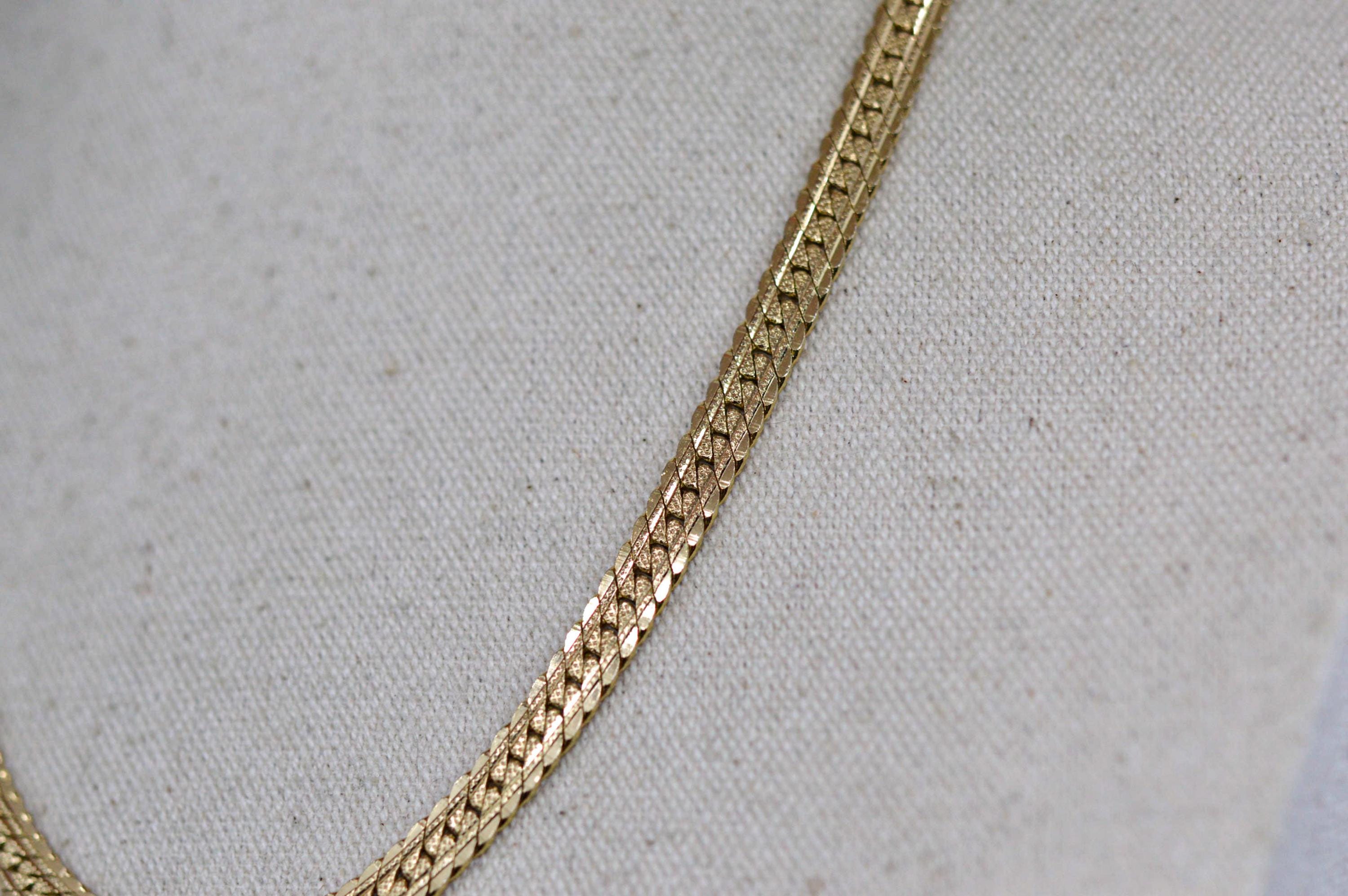 Gold Tone, Women's Chain Necklace - Etsy