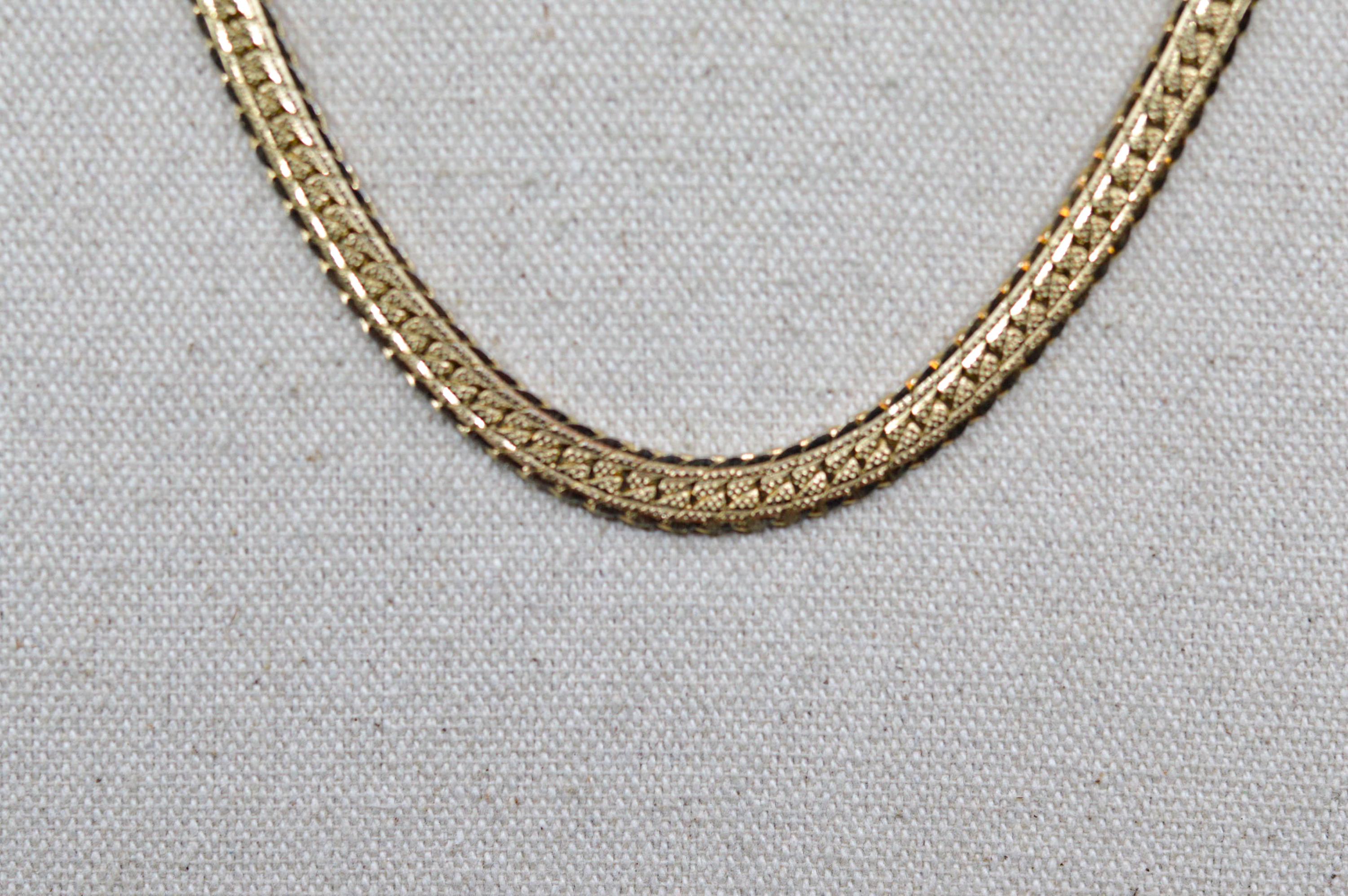 Gold Tone, Women's Chain Necklace - Etsy