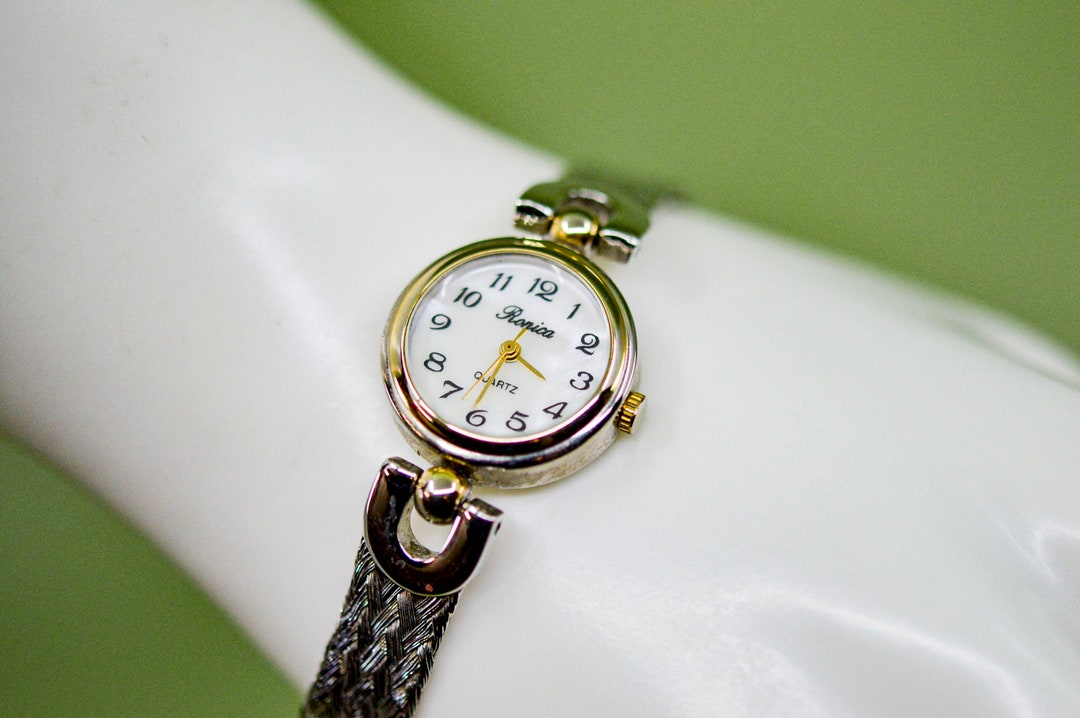 Ronica, Silver Tone, Women's, Quartz Wrist Watch - Etsy
