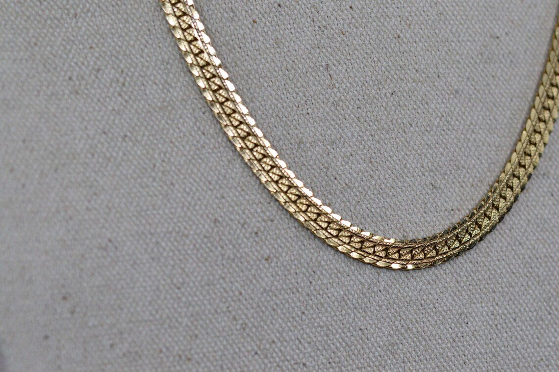 Gold Tone, Women's Chain Necklace - Etsy