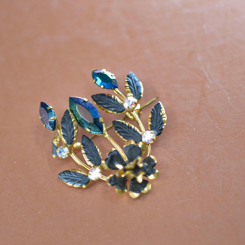 Vintage Austria Bird Brooch - Etsy