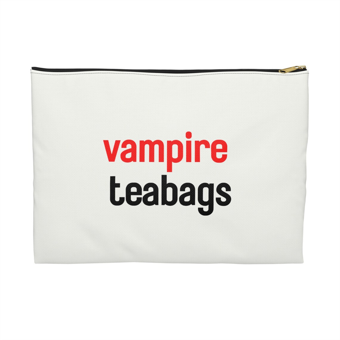 Vampire Teabags, Funny Period Pouch, Sanitary Napkin Holder, Tampon Bag ...
