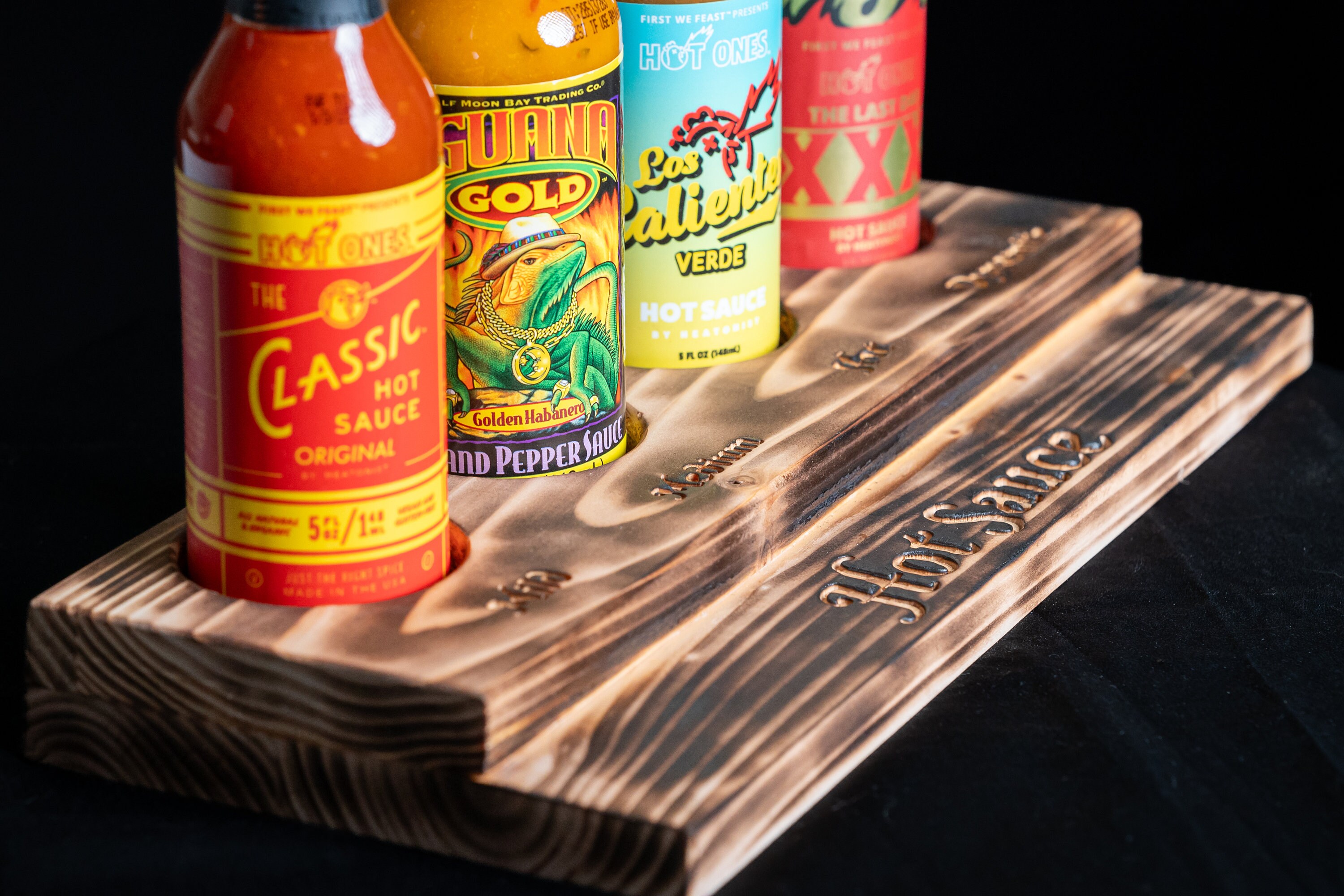 Personalized Hot Sauce Flight - Etsy