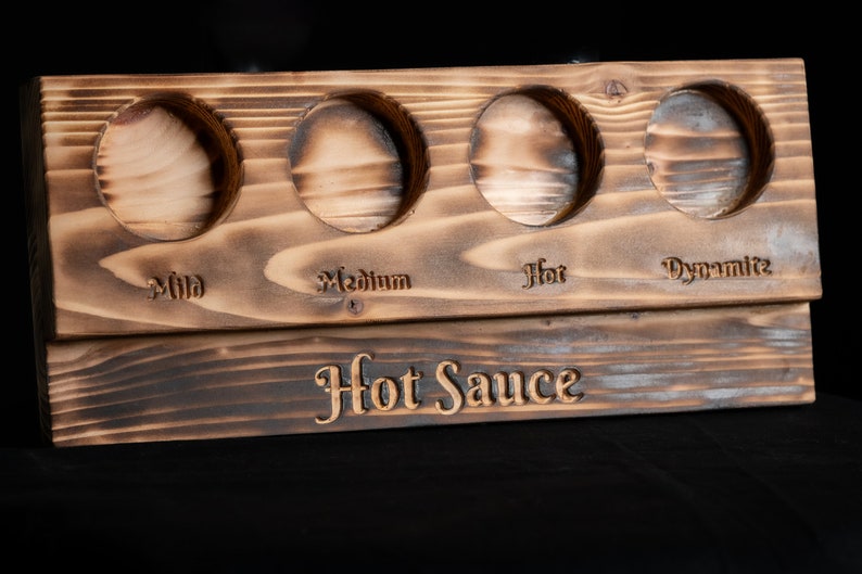 Personalized Hot Sauce Flight - Etsy