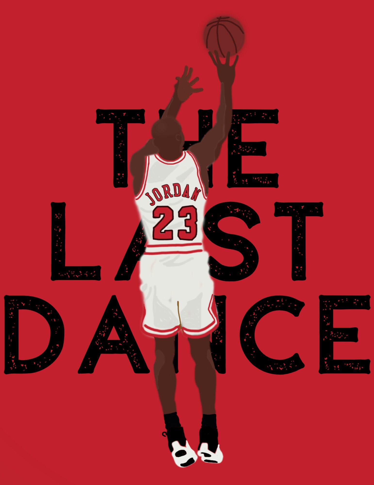 The Last Dance Michael Jordan Digital Art - Etsy