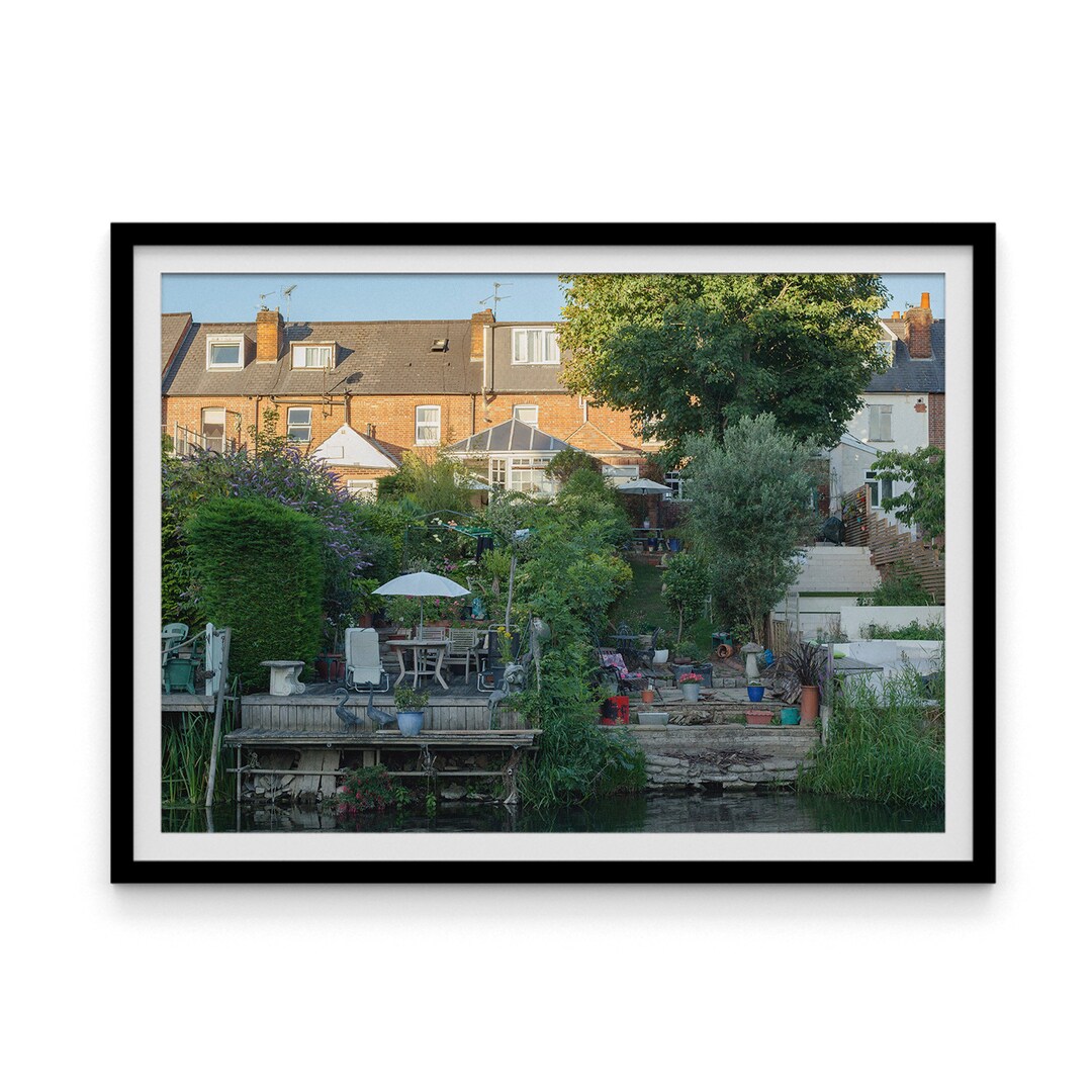 Nature Poster Landscape Print Green Wall Art Garden Wall Print Plants ...