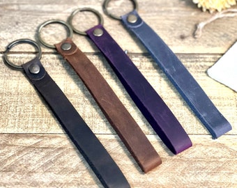 Leather Fob Strap - Etsy