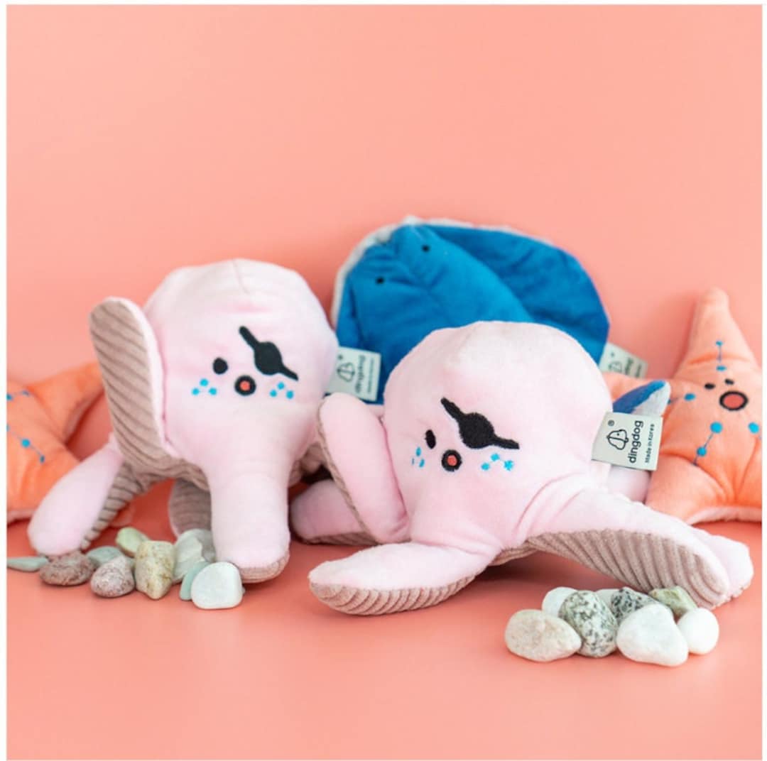 Seaworld Octopus Snuffle Nose Work Dog Toy, Handmade Dog Toy, Crinkle ...