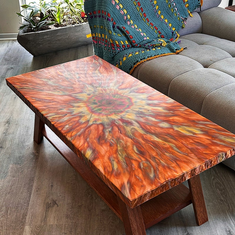 Custom Painted Table - Etsy