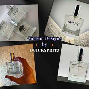 Custom Labeled Cologne - Personalized Cologne - Birthday Cologne - Gift ...