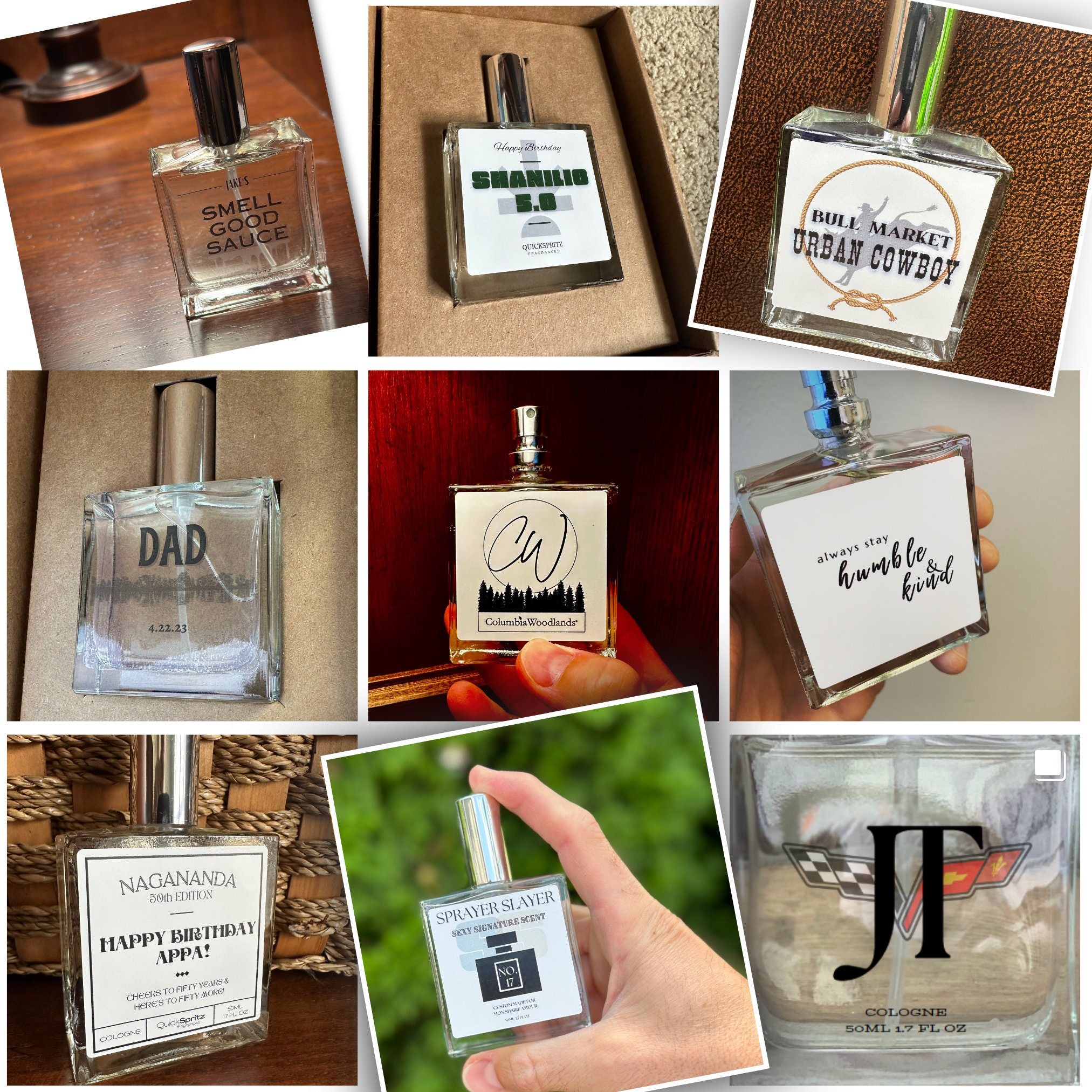 Custom Labeled Cologne Personalized Cologne Birthday Cologne Cologne ...